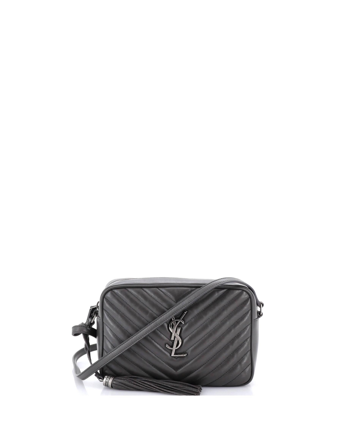 Click here for Pre-Owned Saint Laurent Small Lou Camera Bag Matel... prices