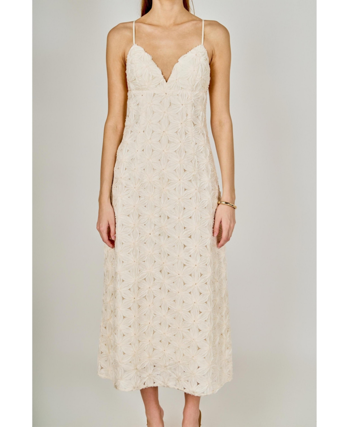 Click here for endless rose Womens lace spaghetti strap Maxi Dres... prices