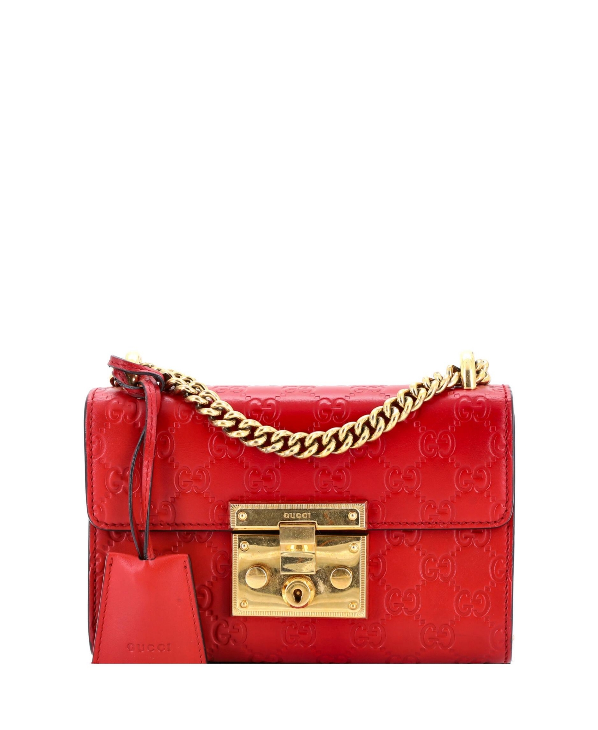 Click here for Pre-Owned Gucci Small Padlock Shoulder Bag Gucciss... prices