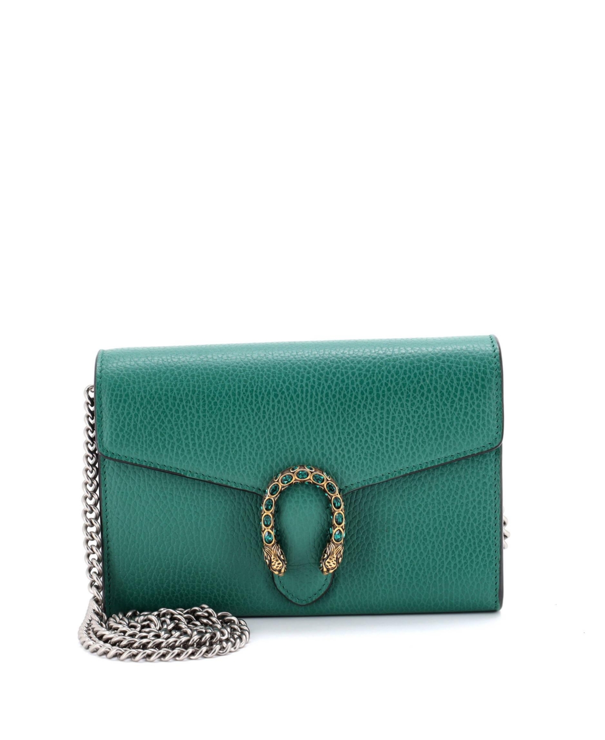 Click here for Pre-Owned Gucci Small Dionysus Chain Wallet Leathe... prices