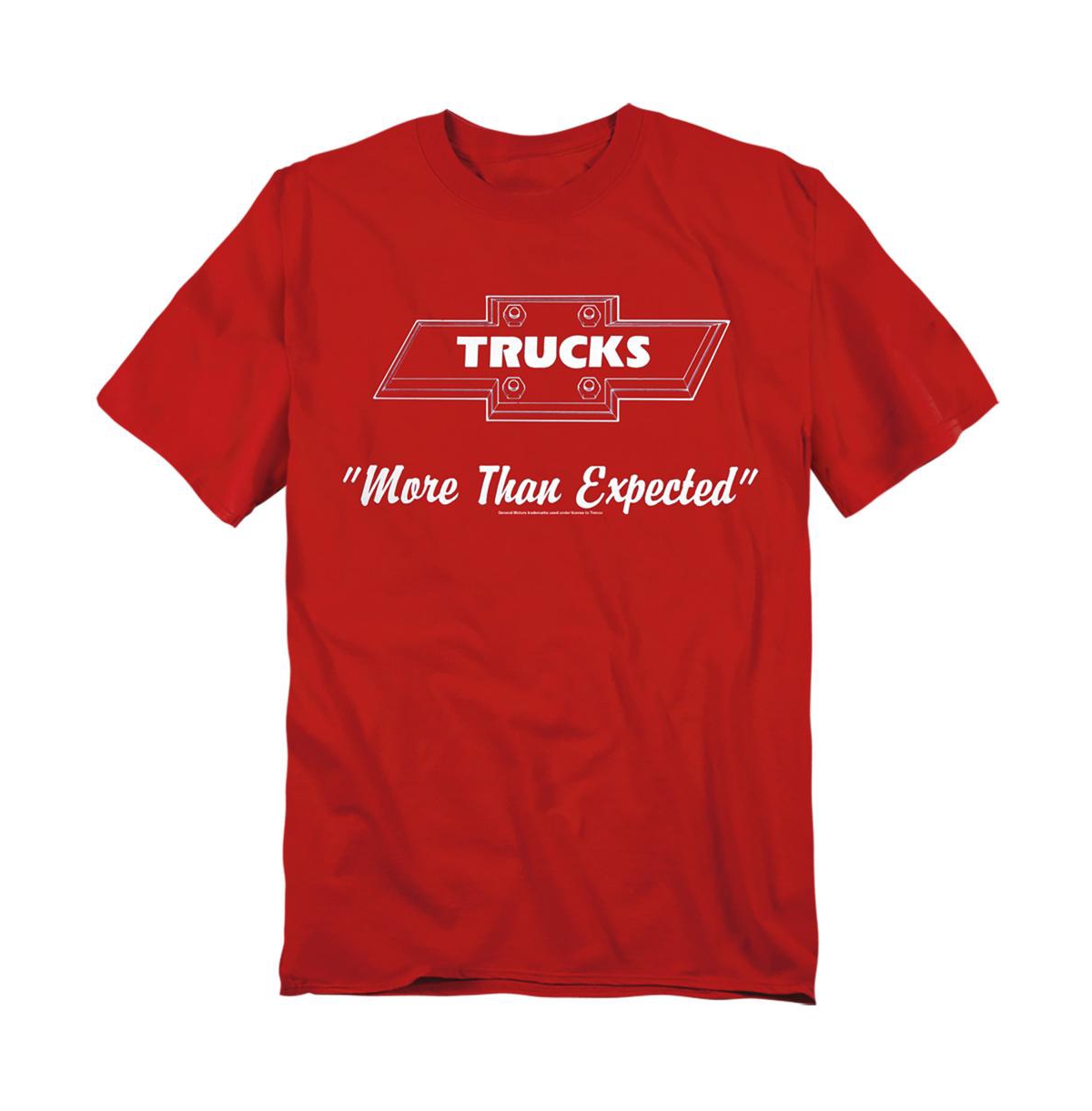 Click here for Corvette Mens Chevrolet Trucks Logo T-Shirt - Red prices