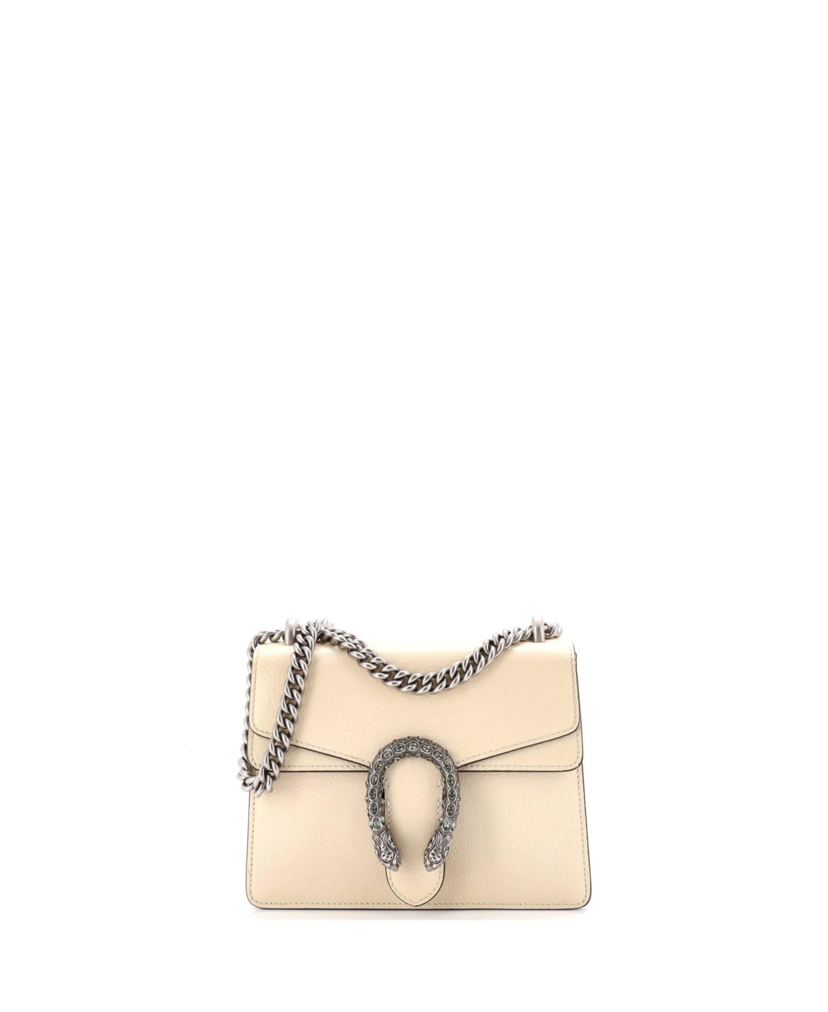 Click here for Pre-Owned Gucci Mini Dionysus Bag Leather - White prices