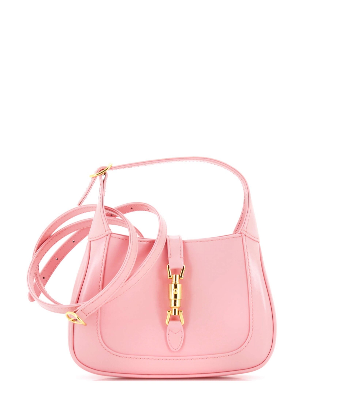 Click here for Pre-Owned Gucci Mini Jackie 1961 Hobo Leather - Pi... prices