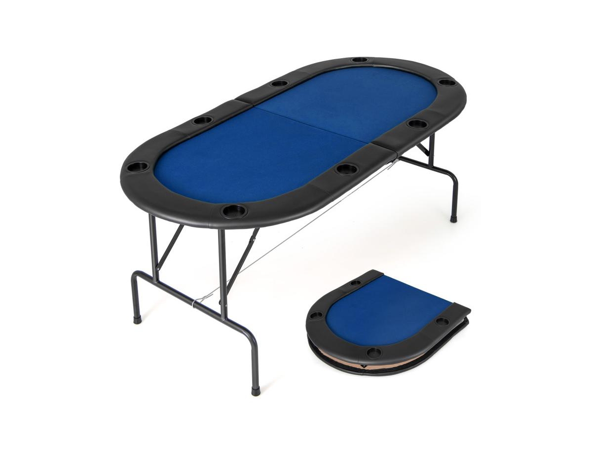 Click here for Hongge 8 Players Texas Holdem Foldable Poker Table... prices