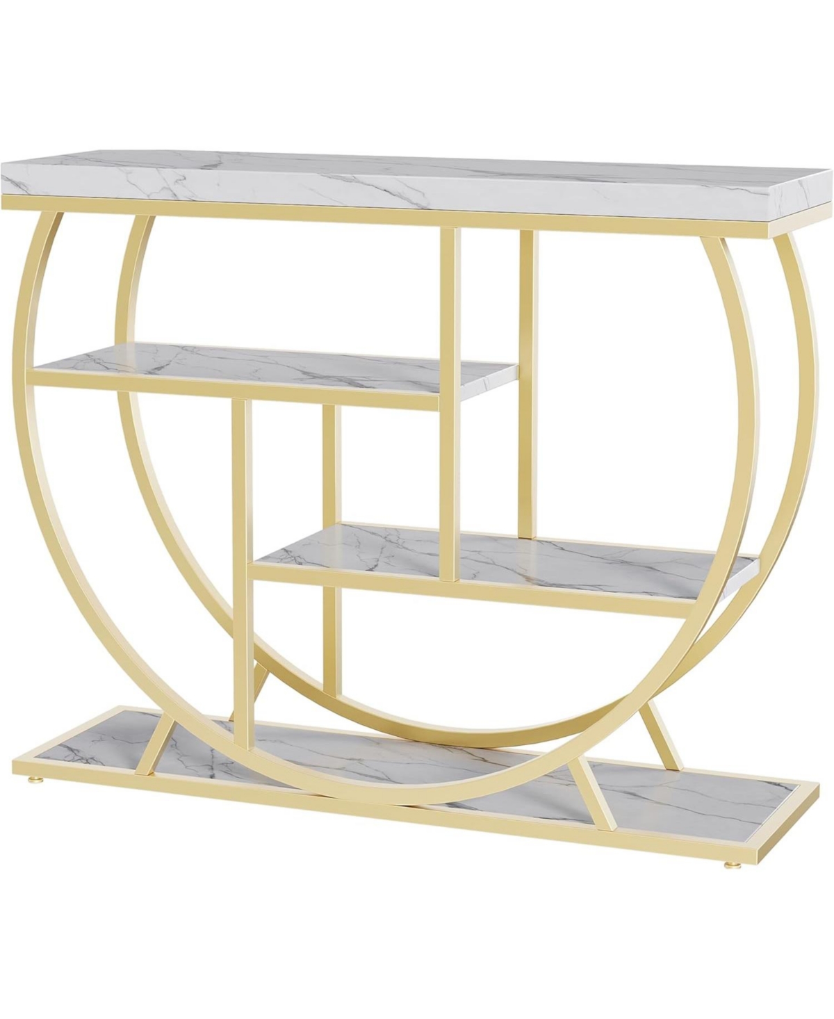 Click here for gaomon Modern 39" Console Table  4-Tier Narro... prices