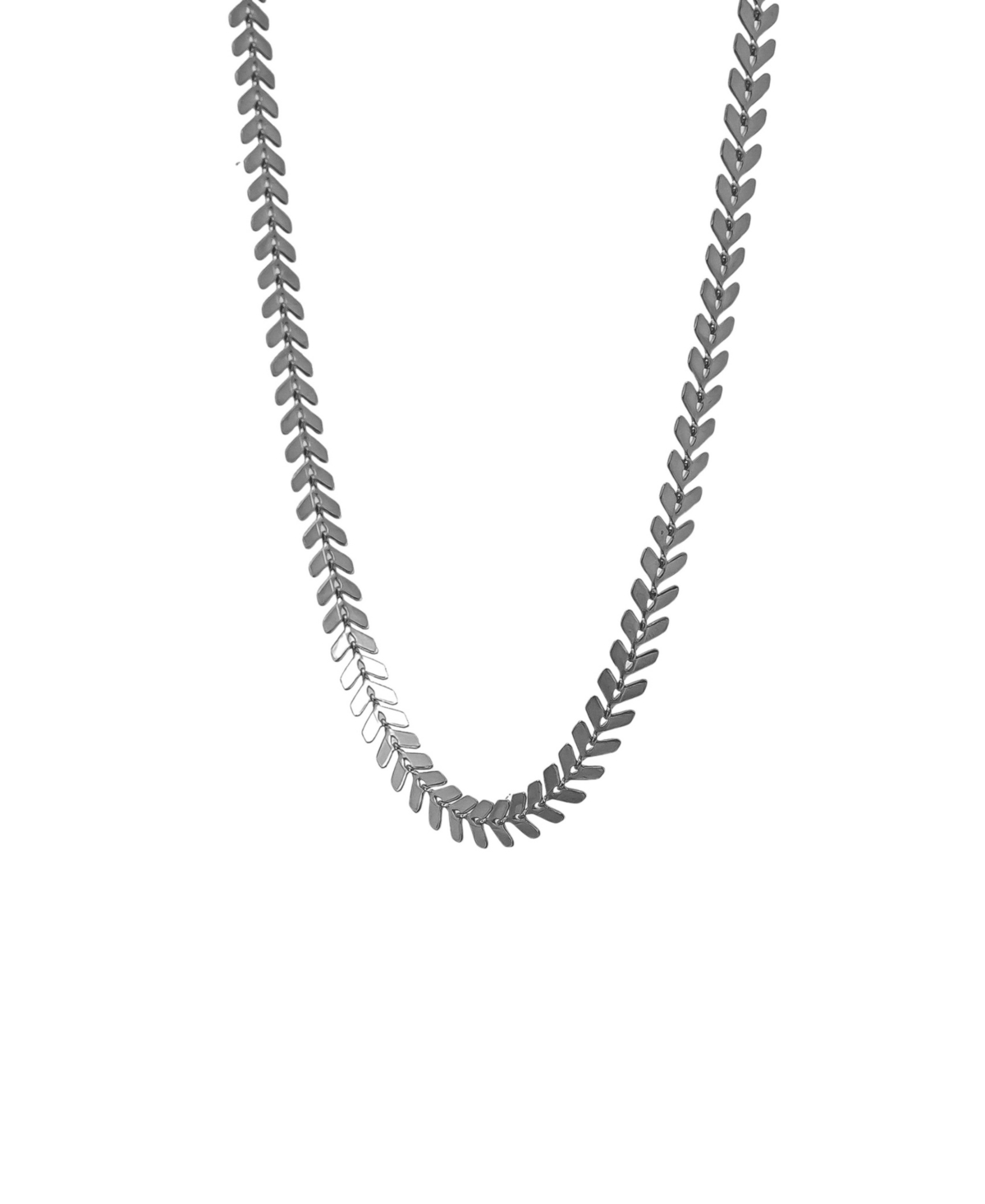 Click here for Bearfruit Jewelry Elara Chevron Link Necklace Bold... prices