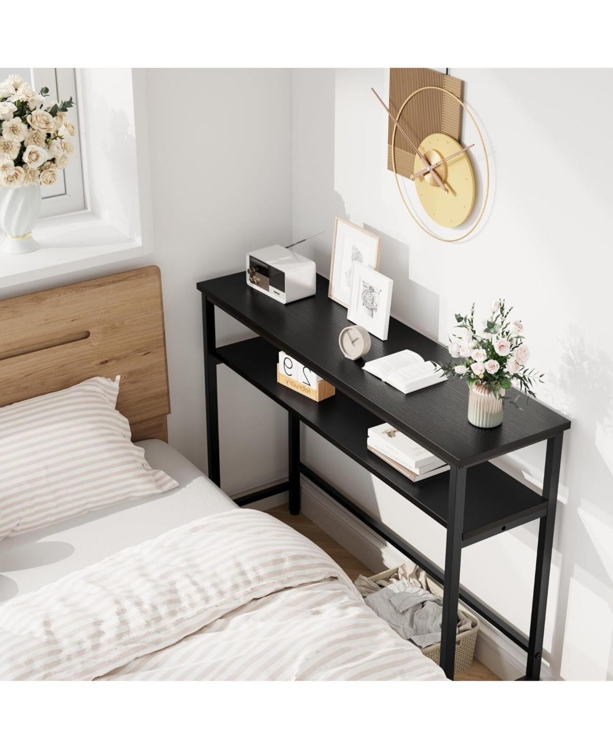 Click here for gaomon 39.3" Rustic Storage Console Table prices