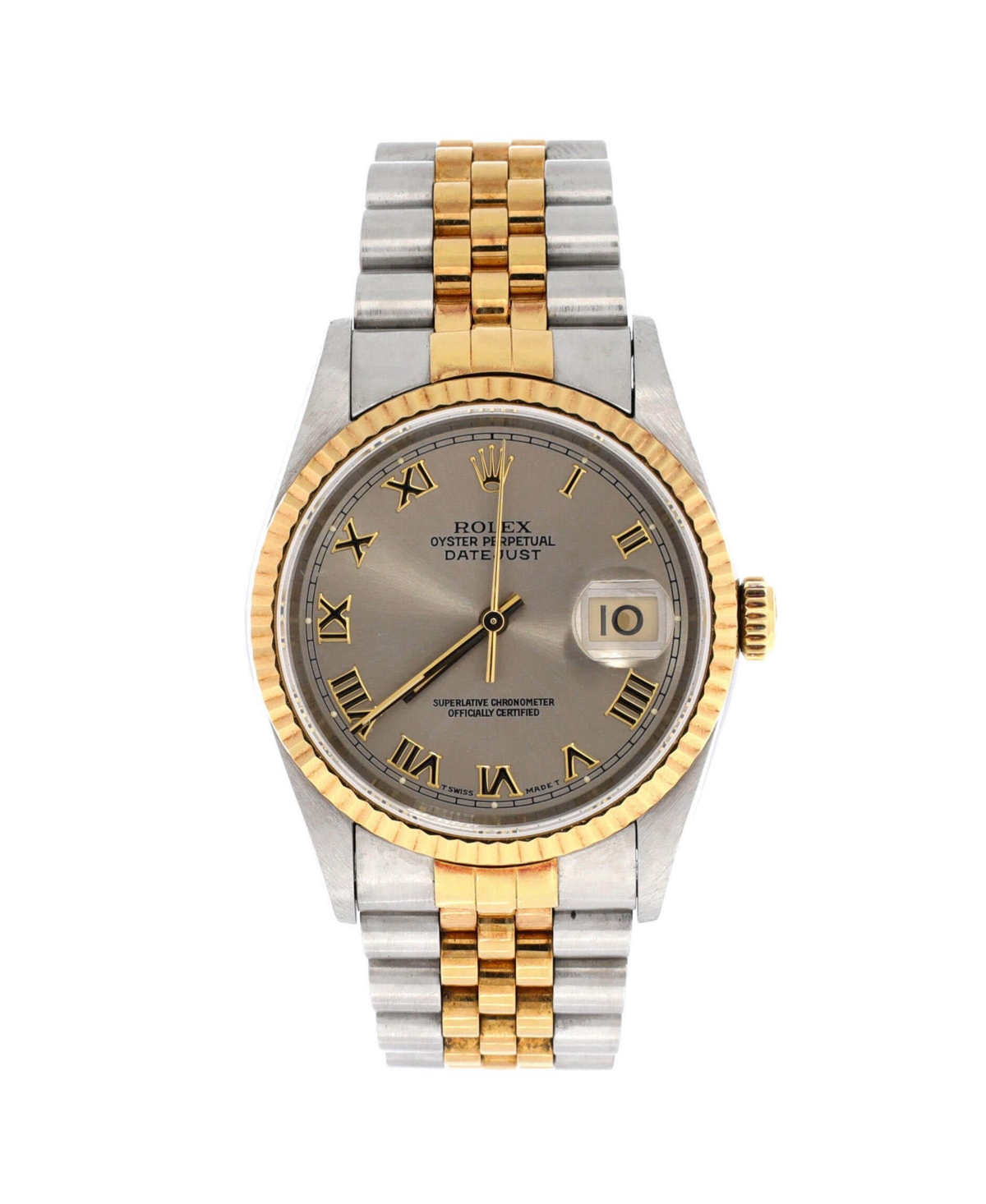 Click here for Pre-owned Rolex Oyster Perpet - Dial color: silver prices