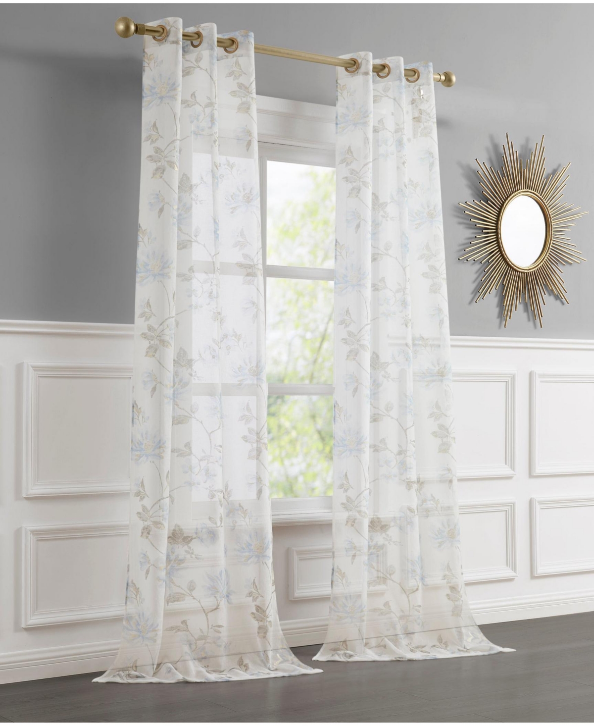 Click here for Dainty Home Jacqueline 2-Pack Linen Textured Metal... prices