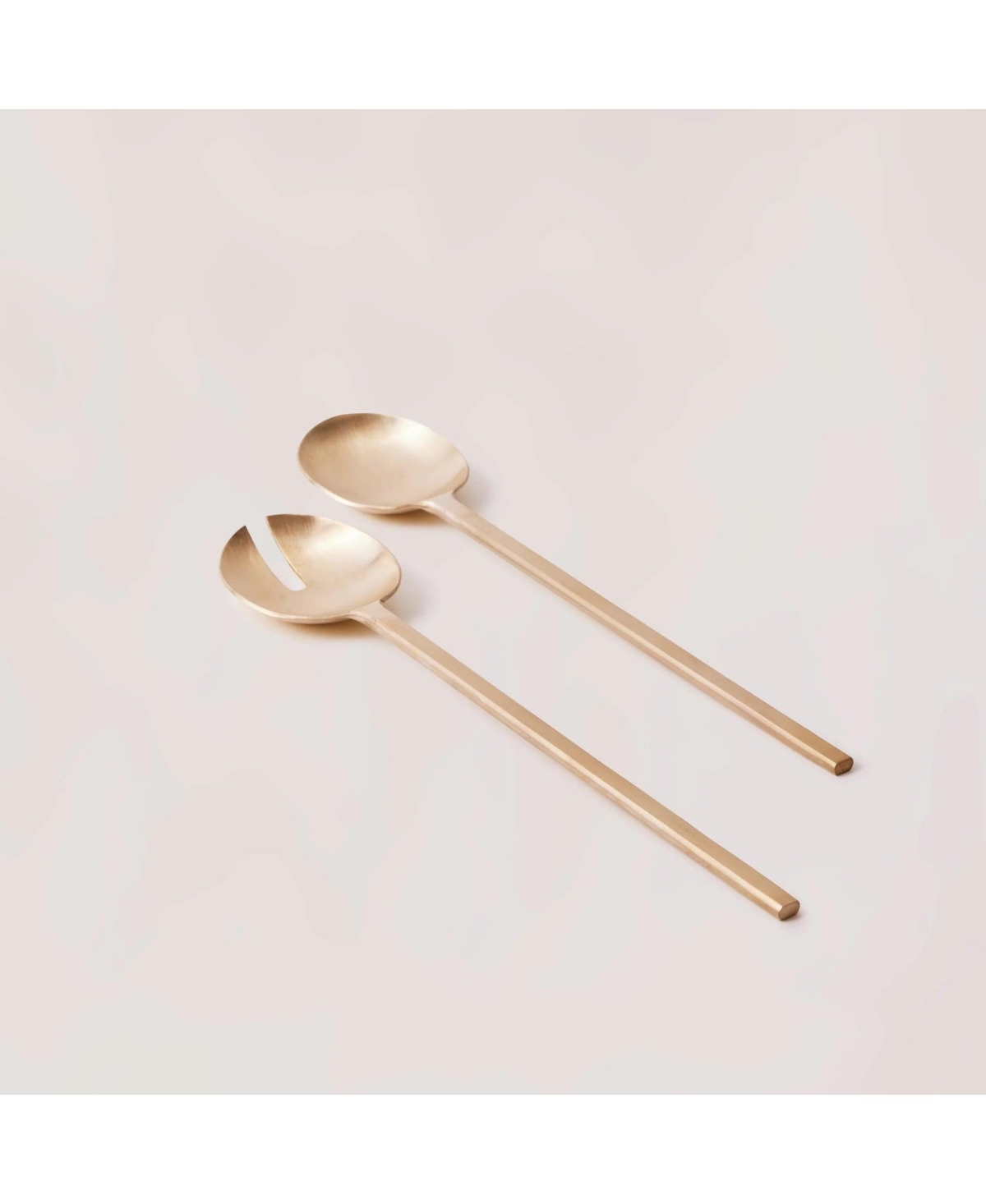 Click here for Fleck  Loop Salad Servers - Gold prices