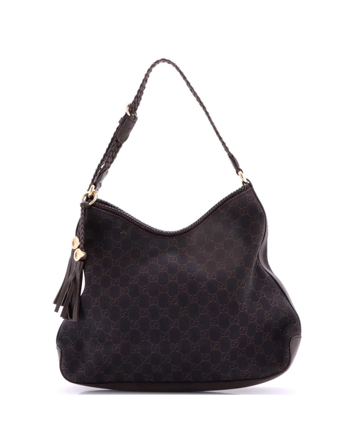 Click here for Pre-Owned Gucci Medium Marrakech Hobo Gg Canvas -... prices