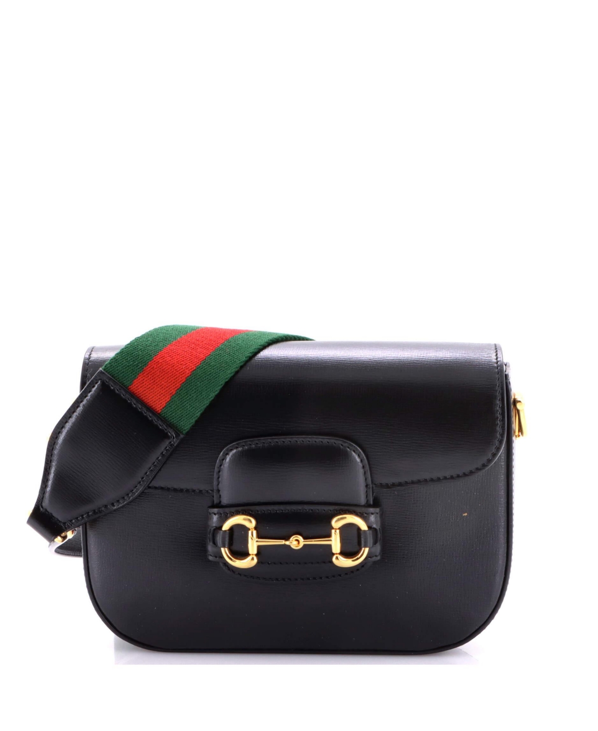 Click here for Pre-Owned Gucci Mini Horsebit 1955 Shoulder Bag Le... prices