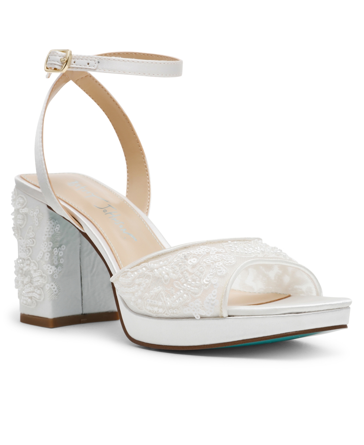 Click here for Betsey Johnson Womens Junie Ankle Strap Dress Sand... prices