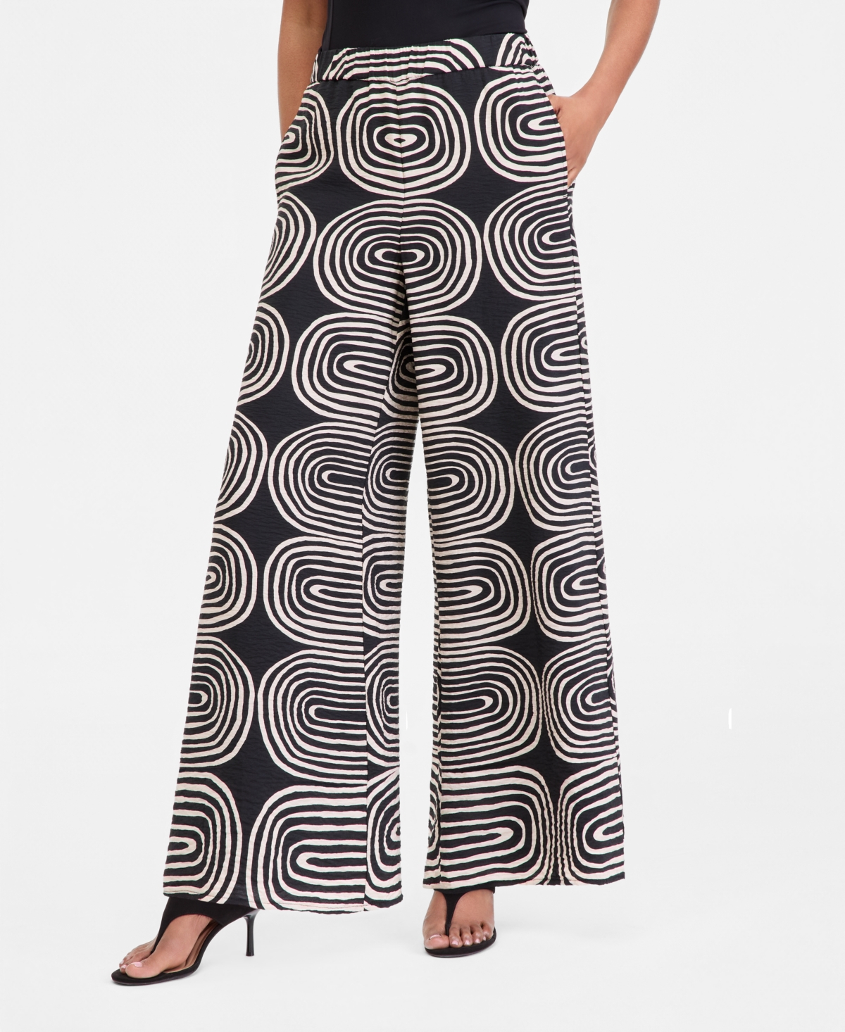 Click here for I.n.c. International Concepts Womens Printed Wide-... prices