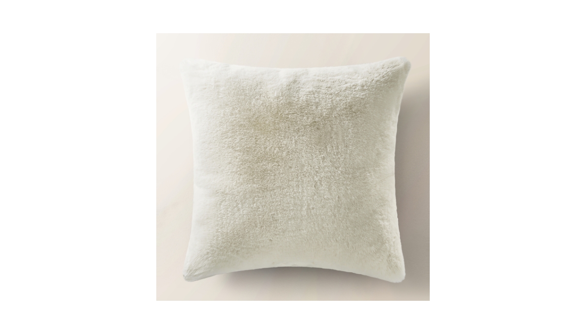 Click here for Z Gallerie Shay Faux Fur Pillow 22 - Ivory prices