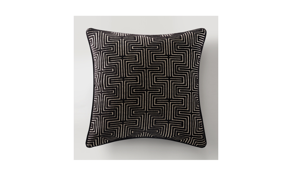 Click here for Lenox Pillow 22" - Deep Green - Black prices