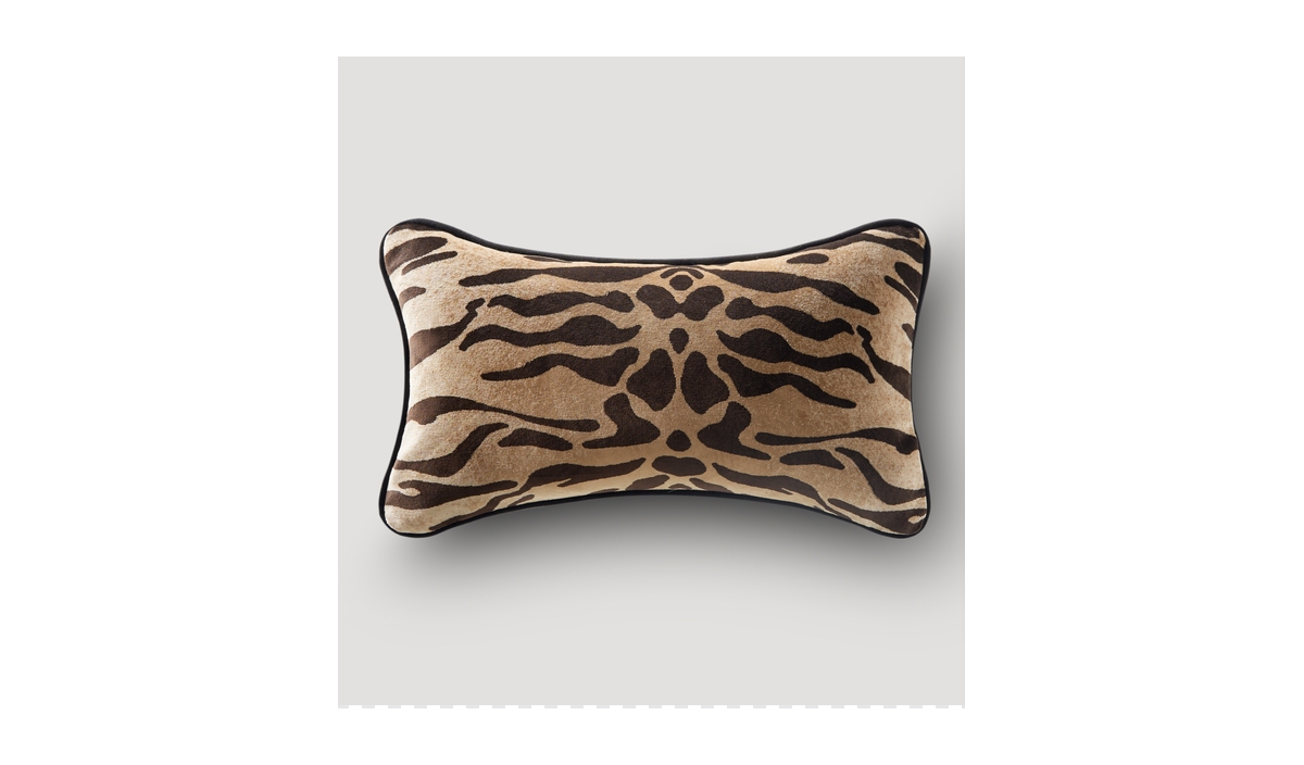 Click here for Bronze Tiger Lumbar 12" X 20" - Brown prices