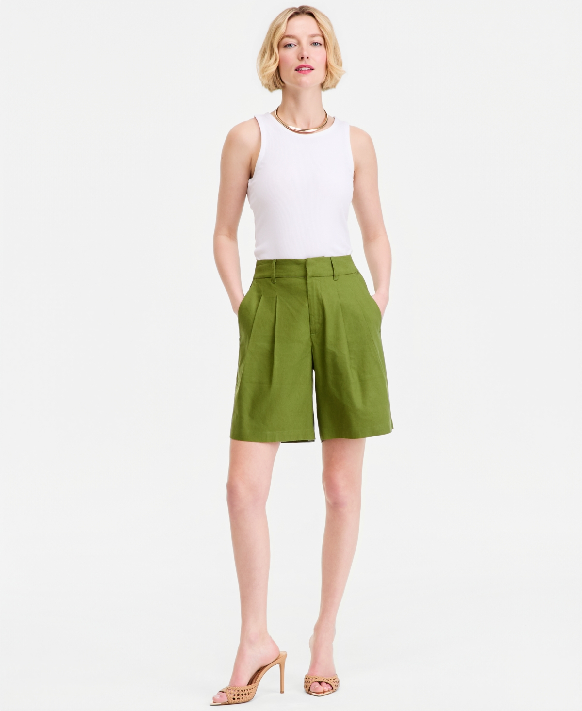 Click here for I.n.c. International Concepts Womens High-Rise Ber... prices