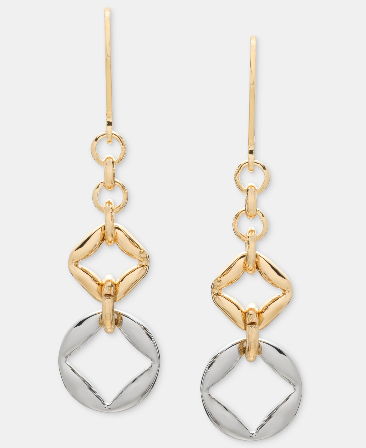 Click here for Karl Lagerfeld Paris Puffy Geometric Link Linear D... prices