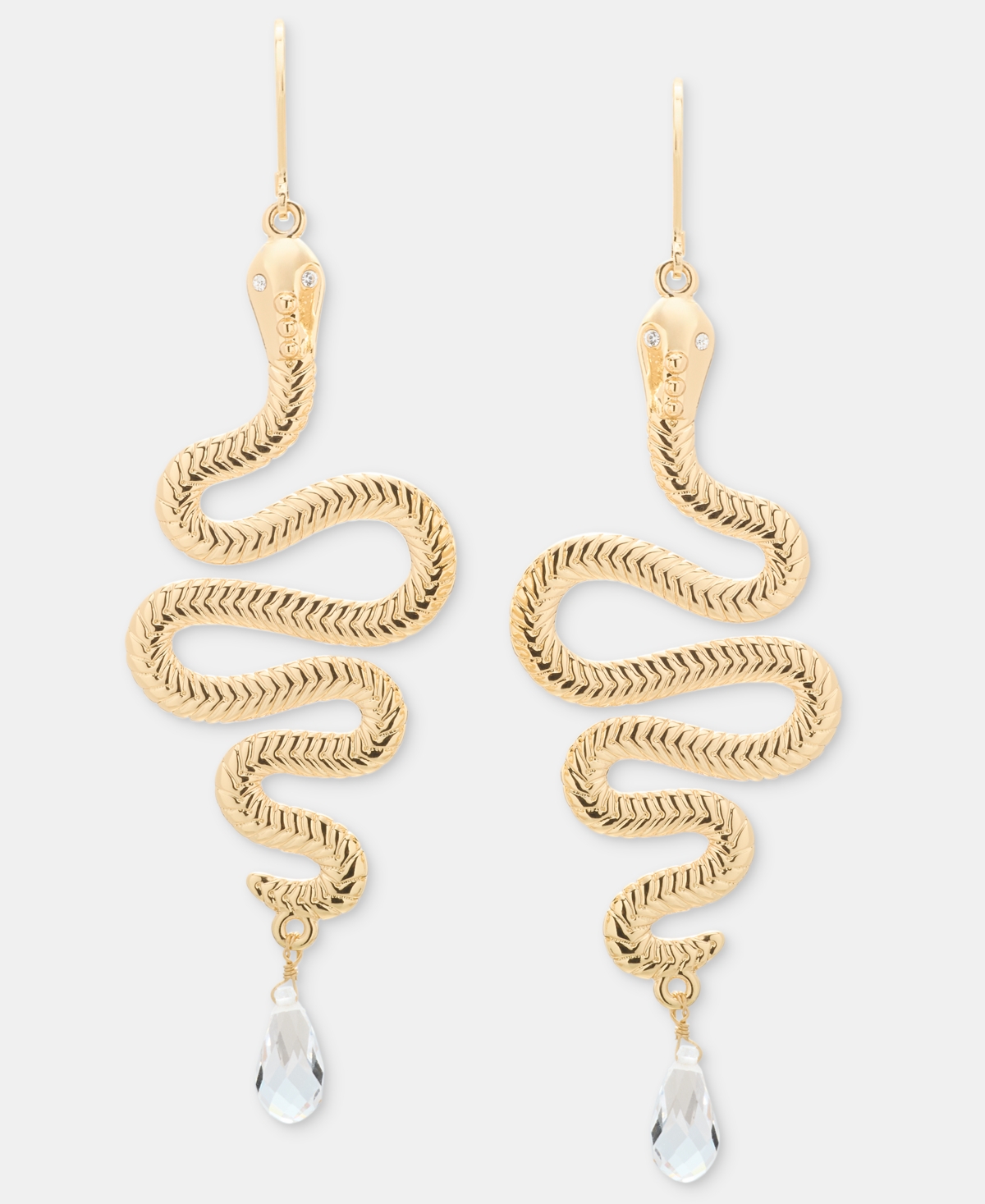 Click here for Lauren Ralph Lauren Crystal Snake Chandelier Earri... prices