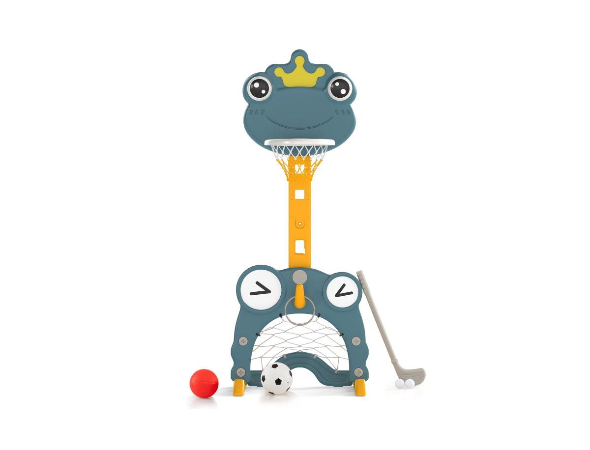 Click here for Hongge 4-in-1 Toddler Basketball Hoop with Rim and... prices