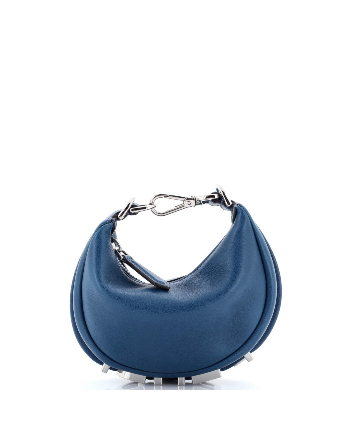 Click here for Pre-Owned Fendi Nano Fendigraphy Bag Leather - Blu... prices