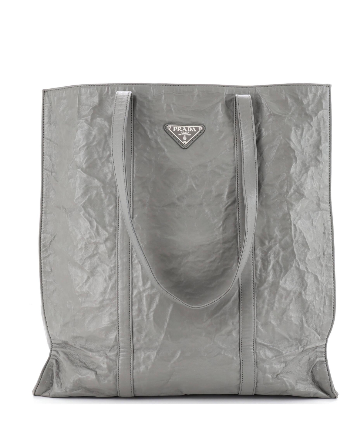 Click here for Pre-Owned Prada Medium Shopper Tote Nappa Antique... prices