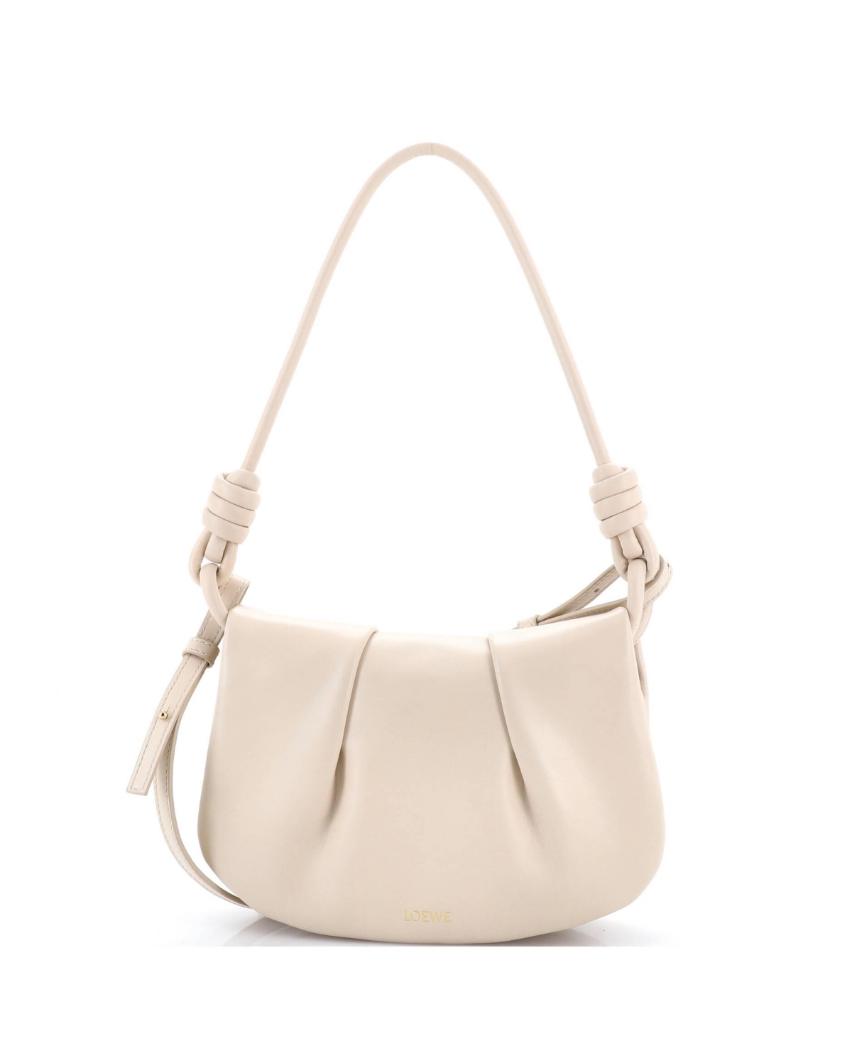 Click here for Pre-Owned Loewe Paseo Shoulder Bag Leather - Natur... prices