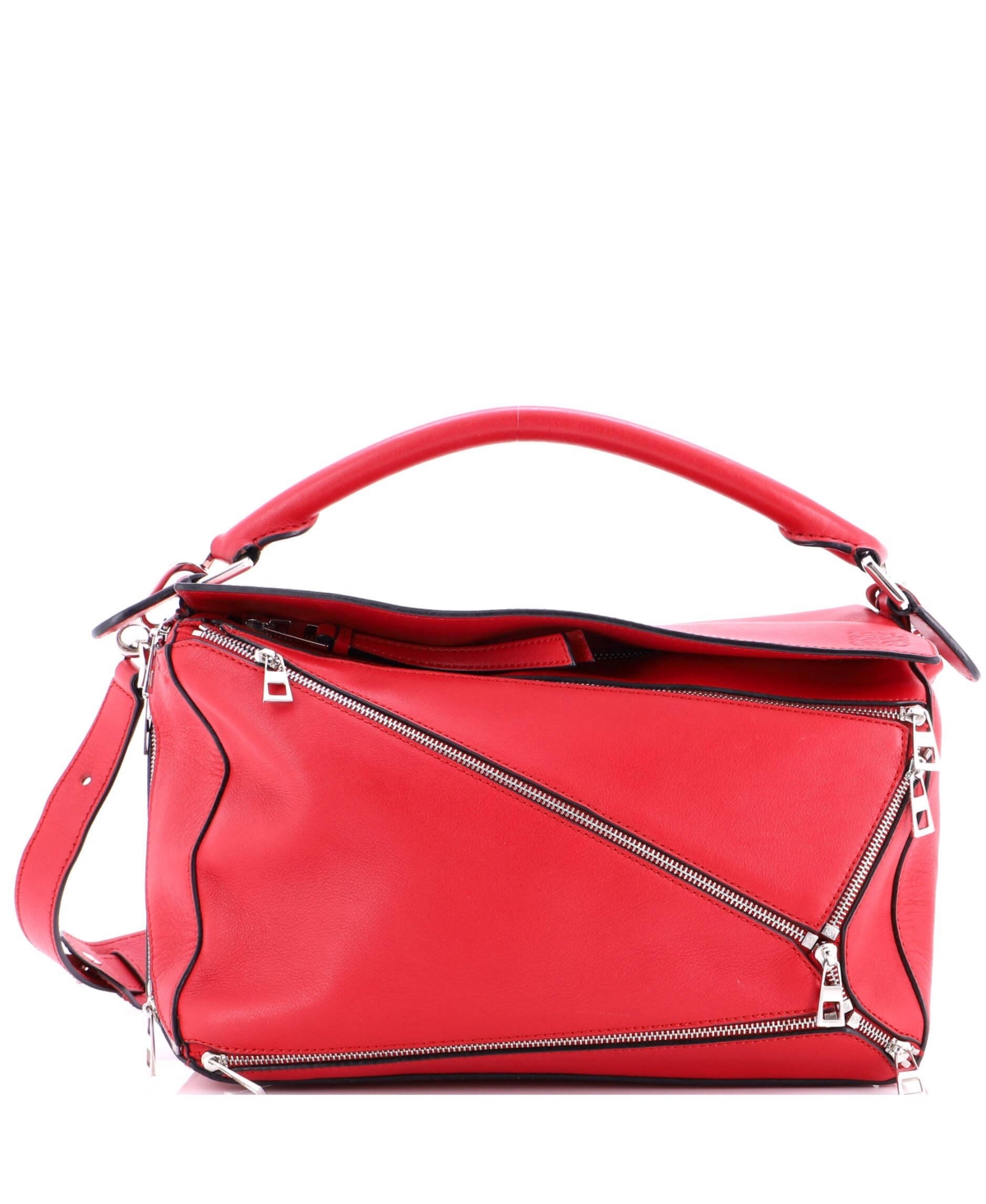 Click here for Pre-Owned Loewe Medium Puzzle Bag Zipper Embellish... prices