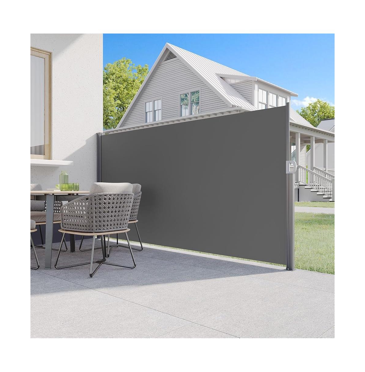 Click here for Aecojoy Retractable Side Awning  Double Side Awnin... prices