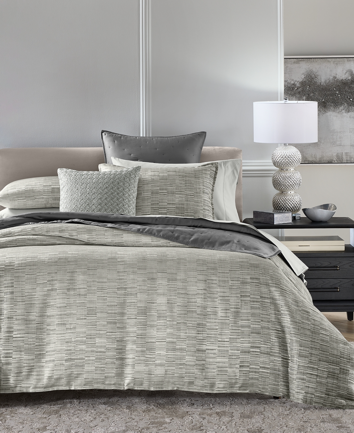 Click here for Hotel Collection Horizon Geometric 3-Pc. Duvet Cov... prices