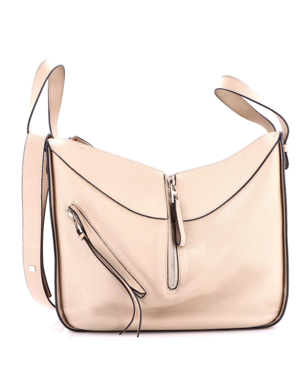 Click here for Pre-Owned Loewe Small Hammock Bag Leather - Natura... prices