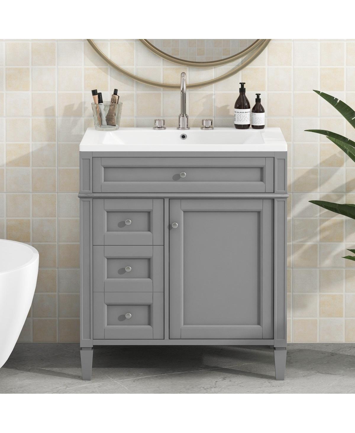 Click here for Thirtypeachy 30" Modern Bathroom Vanity Set W... prices