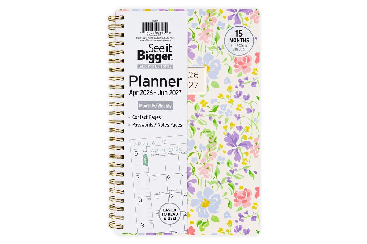 Click here for See It Bigger Medium 15 Monthly Weekly Planner prices