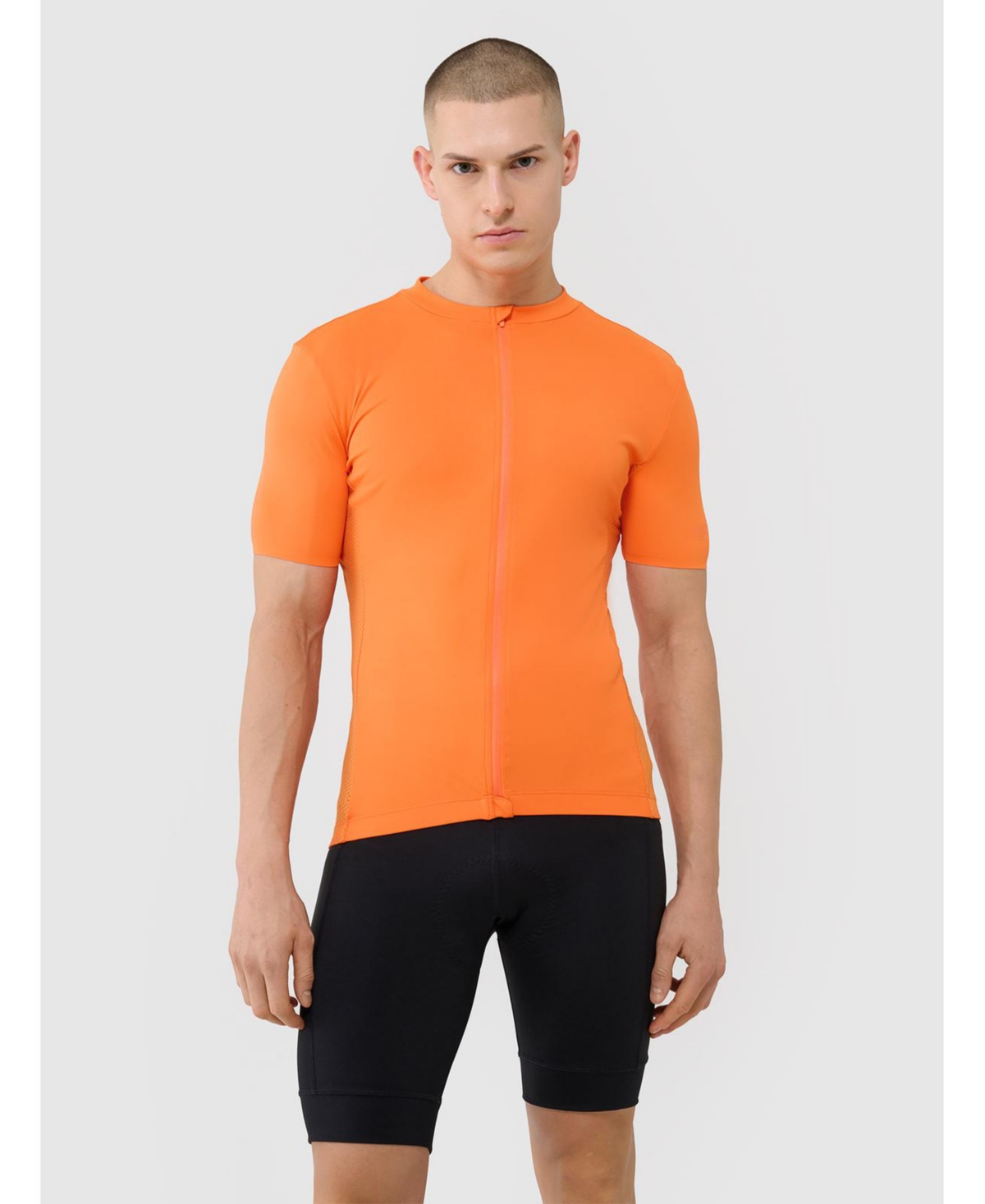 Click here for 4F Mens Zip-Up Cycling Shirt - Orange prices
