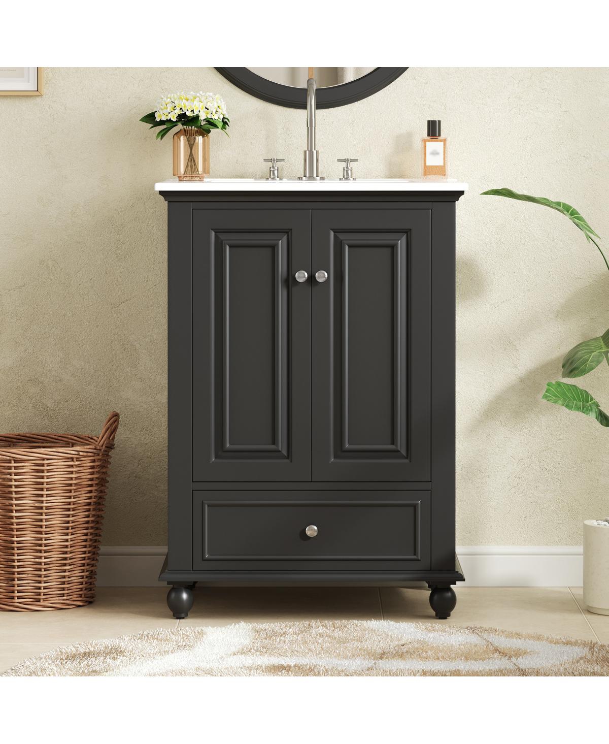 Click here for Sillysis 24 Inch Bathroom Vanity with Ceramic Sink... prices