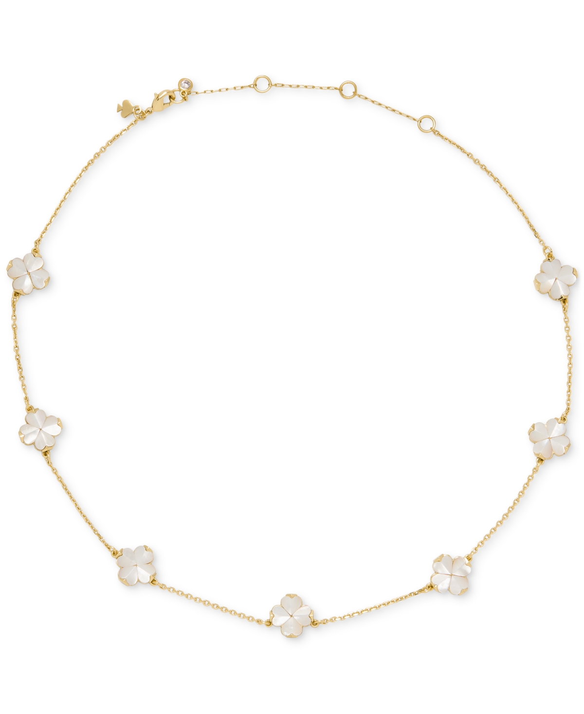 Click here for kate spade new york Gold Plated Flower Scatter Nec... prices