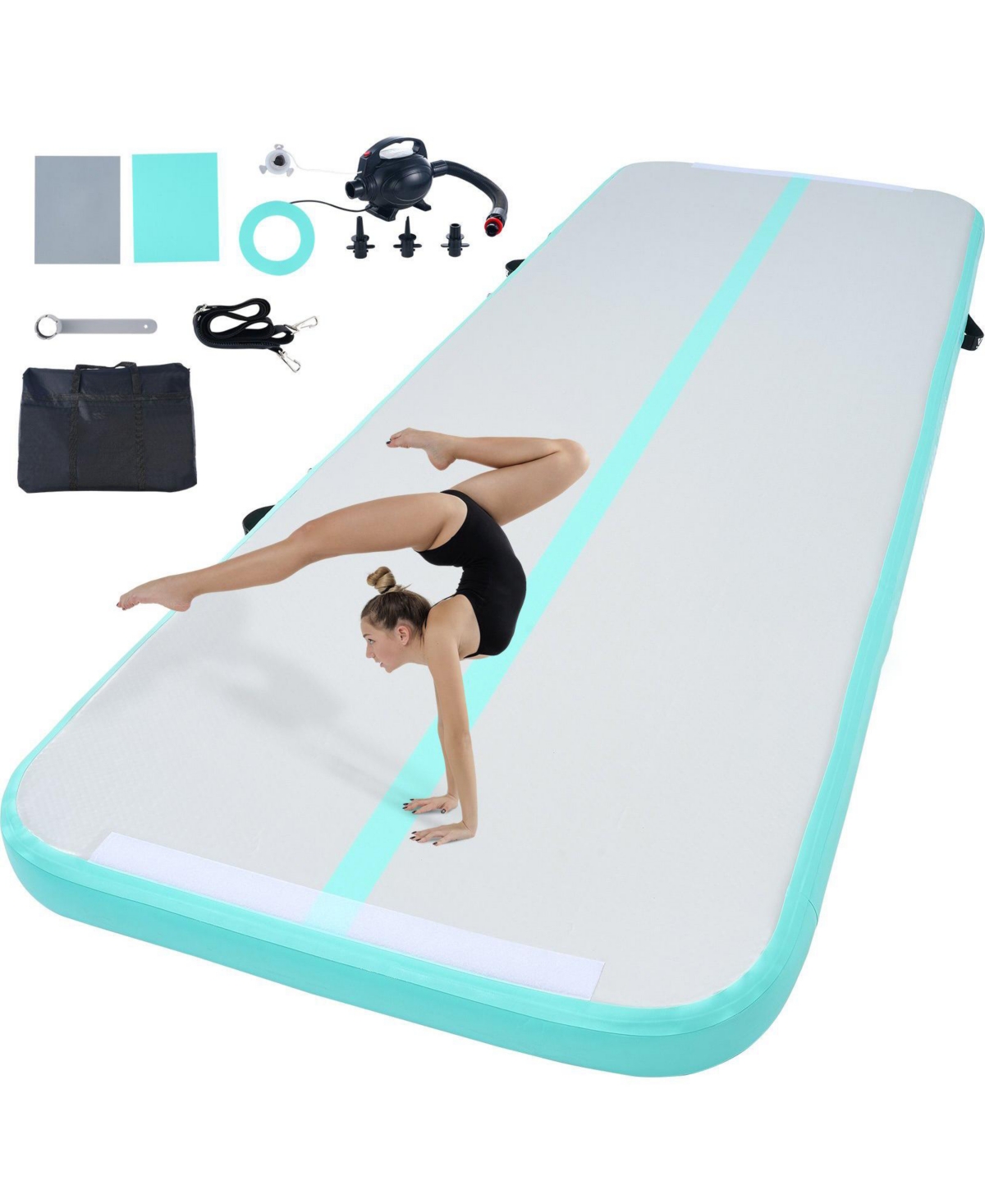 Click here for Mecale Inflatable Gymnastics Air Mat with Electric... prices