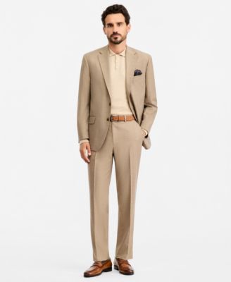 Click here for Tallia Mens Classic Fit Tan Suit Separates prices