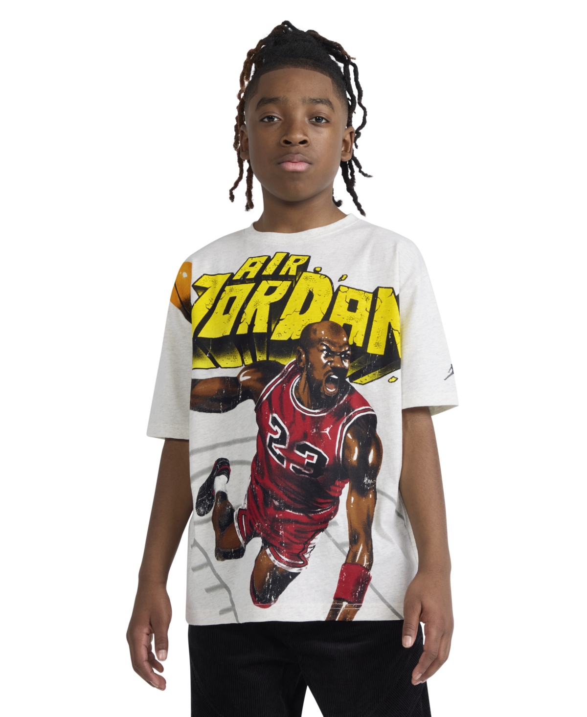 Click here for Jordan Boys 8-20 Slam Dunk Crewneck T-Shirt - Heat... prices