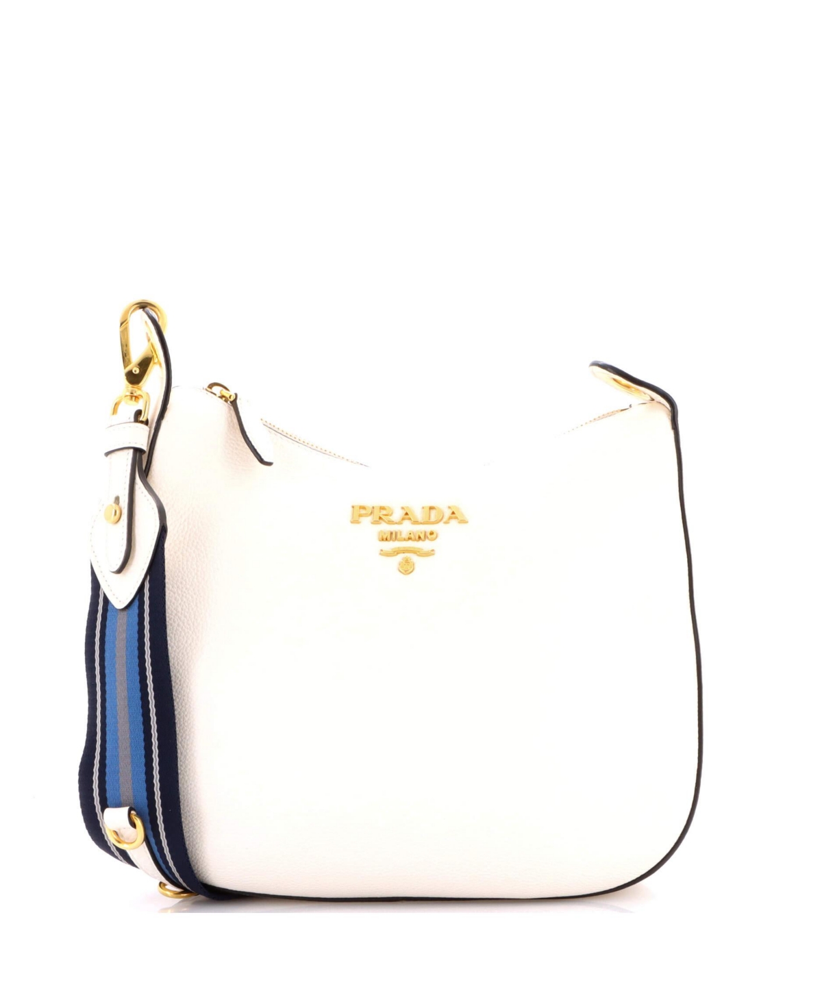 Click here for Pre-Owned Prada Medium Dual Strap Hobo Vitello Dai... prices