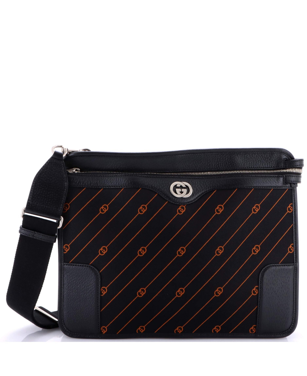 Click here for Pre-Owned Gucci Interlocking G Messenger Bag Gg Ja... prices