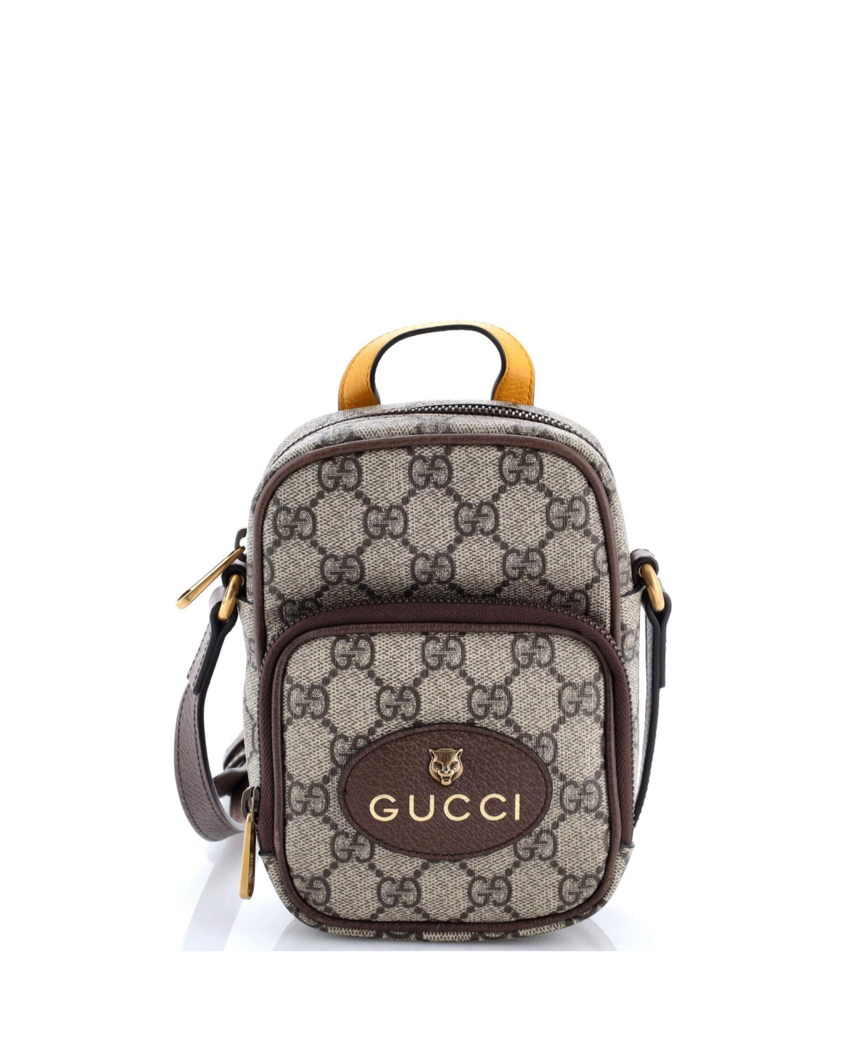 Click here for Pre-Owned Gucci Mini Neo Vintage Top Handle Crossb... prices