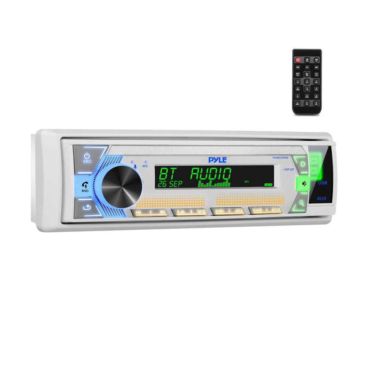 Click here for Pyle Single Din Am/Fm/MP3/Usb/Aux Stereo Receiver... prices