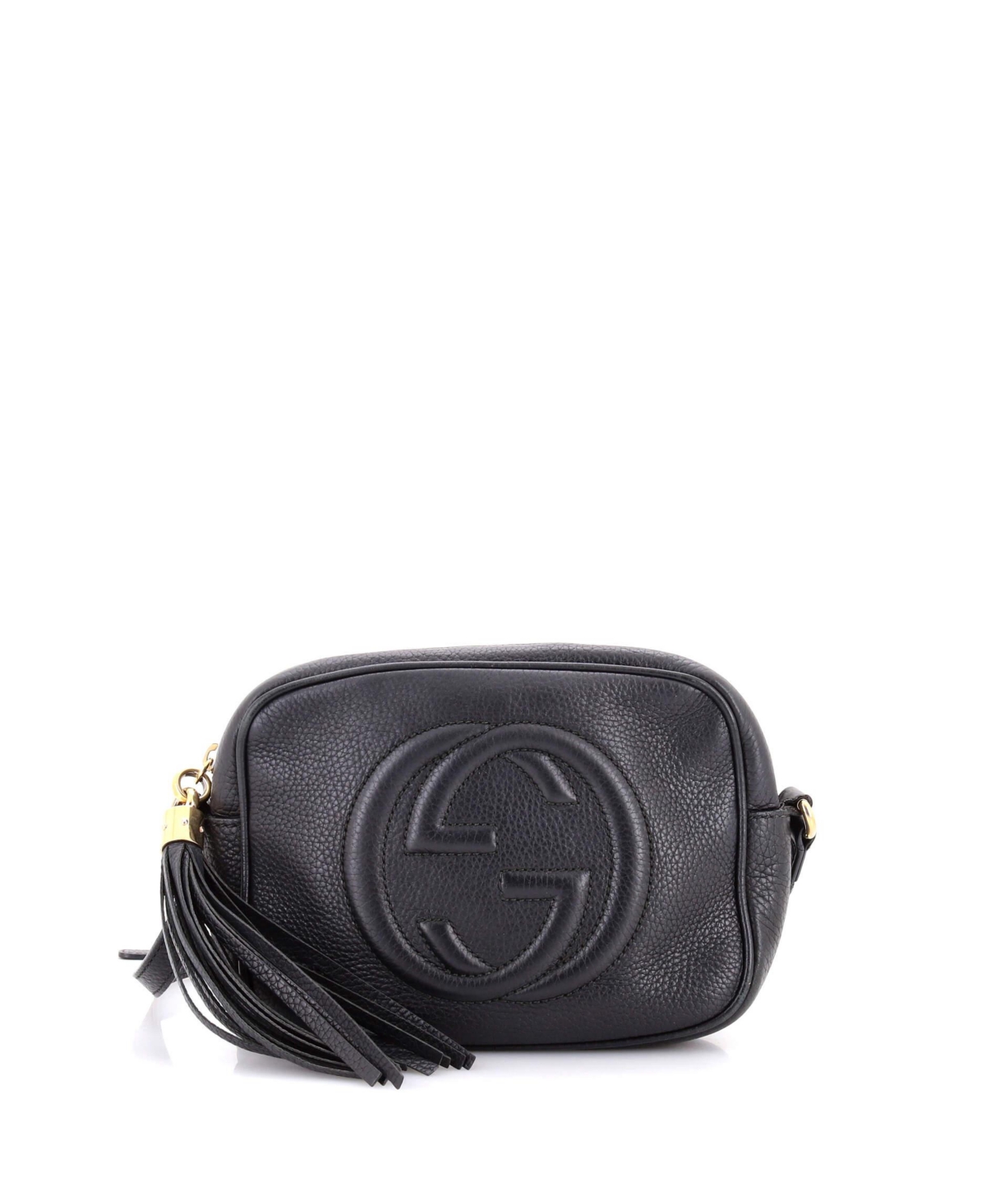 Click here for Pre-Owned Gucci Small Soho Disco Crossbody Bag Lea... prices