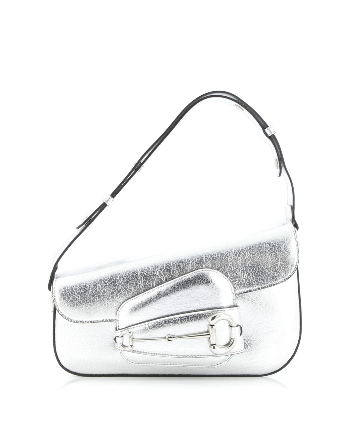 Click here for Pre-Owned Gucci Small Horsebit 1955 Asymmetric Sho... prices