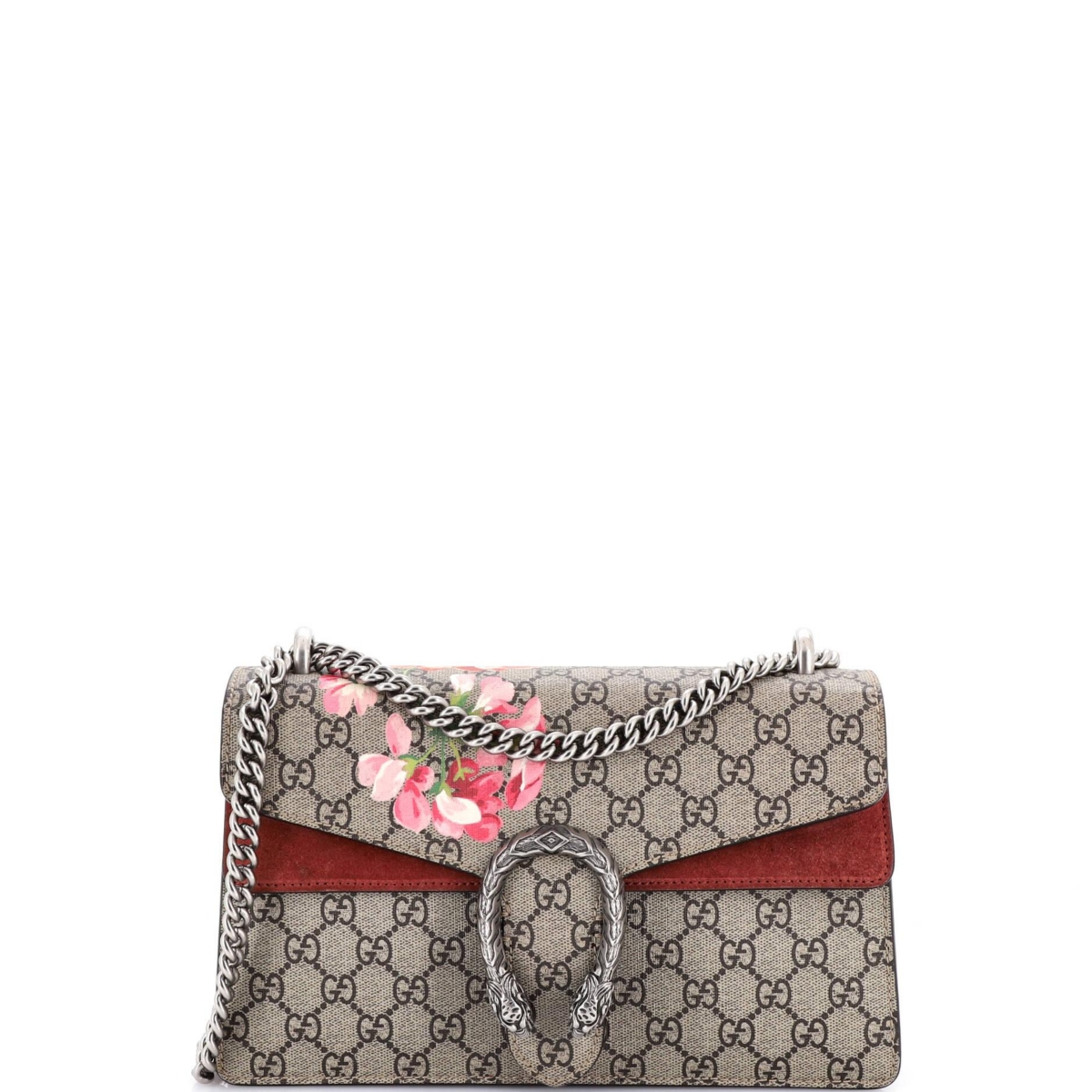 Click here for Pre-Owned Gucci Small Dionysus Bag Blooms Print Gg... prices