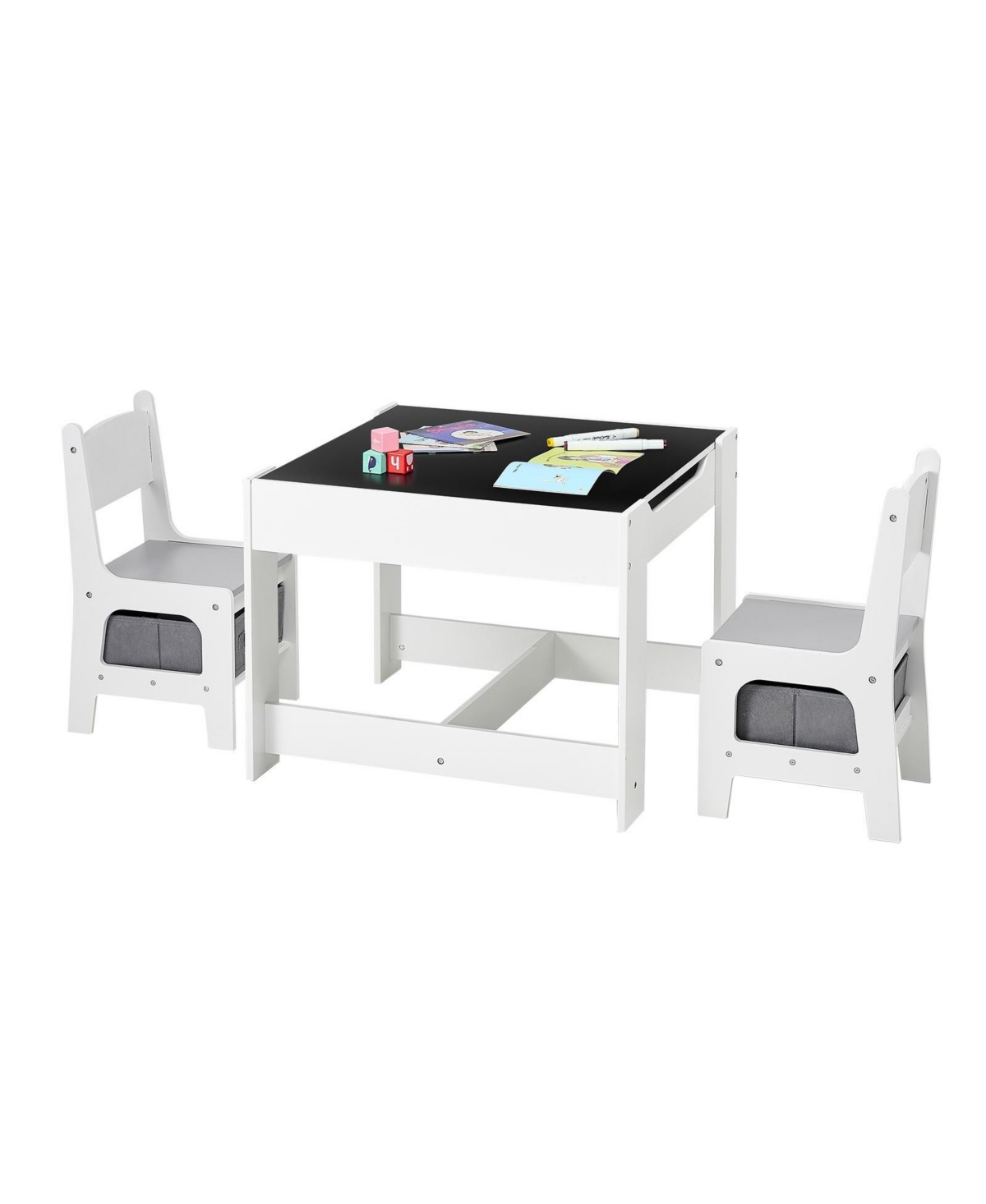 Click here for Gouun Kids Table and 2 Chairs Set with Reversible... prices