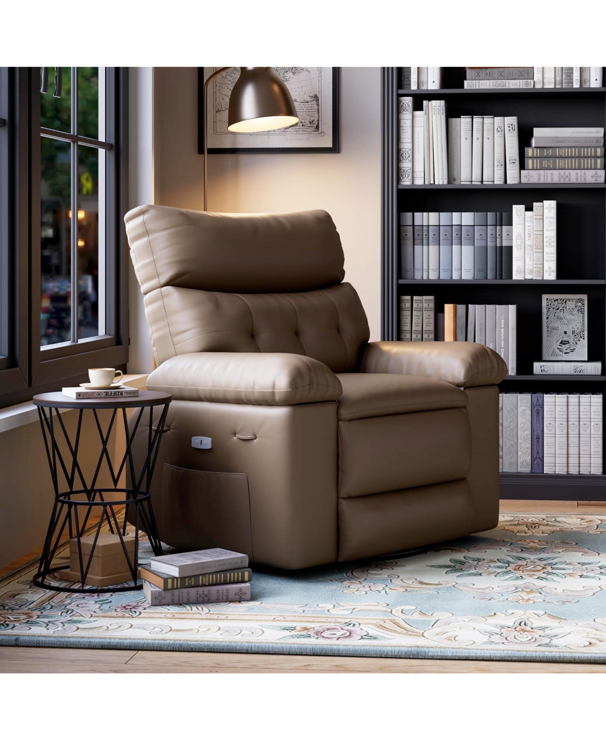 Click here for gaomon Oversized Wide Recliner Chair - Heat and Ma... prices