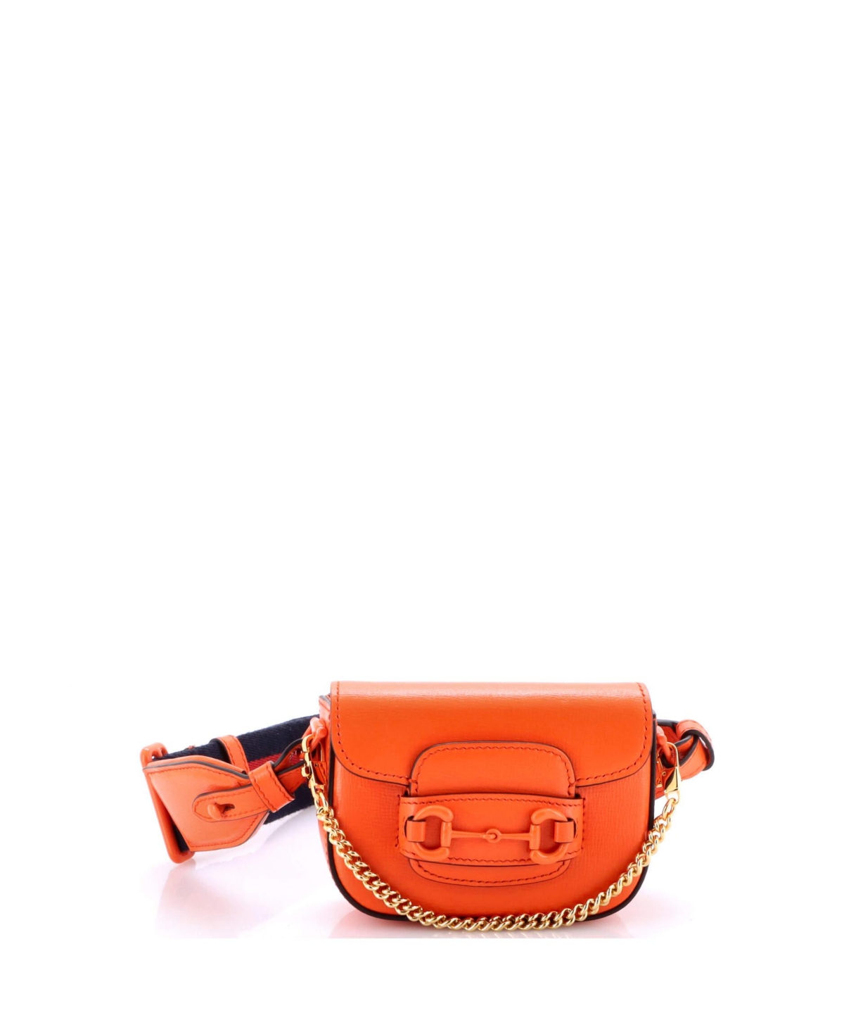 Click here for Pre-Owned Gucci Horsebit 1955 Flap Wallet with Str... prices